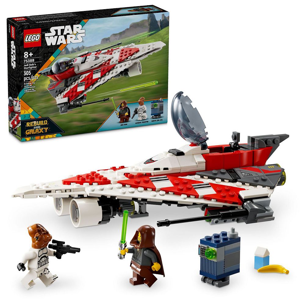 LEGO Star Wars Jedi Bob’s Starfighter 75388 Building Kit (305 Pieces)