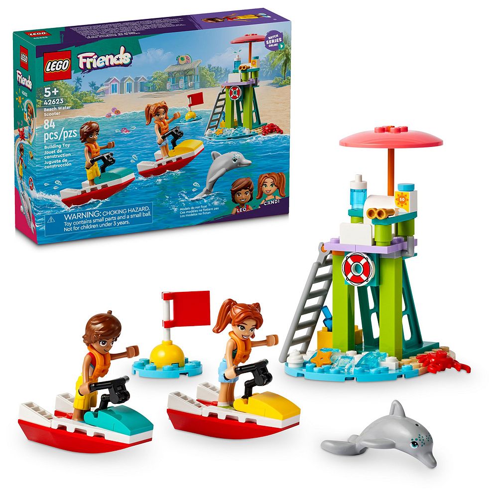 LEGO Friends Beach Water Scooter Lifeguard 42623 Building Kit (84 pieces)