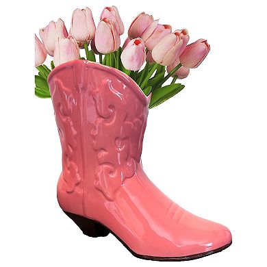 Streamline Boot Shaped Vase