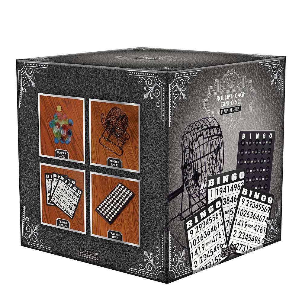 Deluxe Wire Rolling Cage Platinum Series Bingo Set