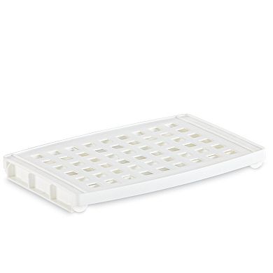 Collections Etc Folding Legs Plastic Microwave Stand