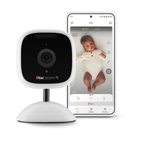 Masimo Stork™ Smart Home Baby Monitoring and Alert System Camera