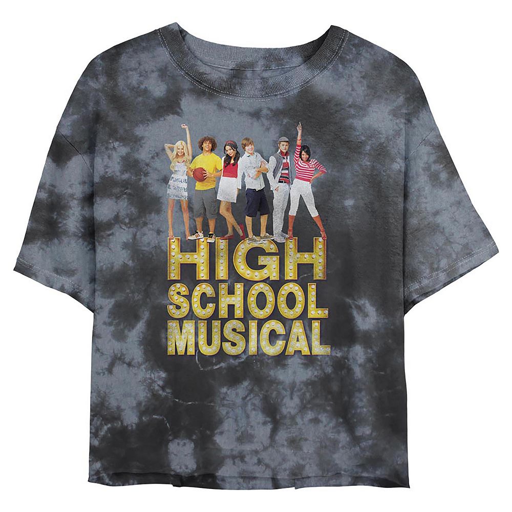 Disney's High School Musical Main Group Juniors' Cropped Graphic Tee