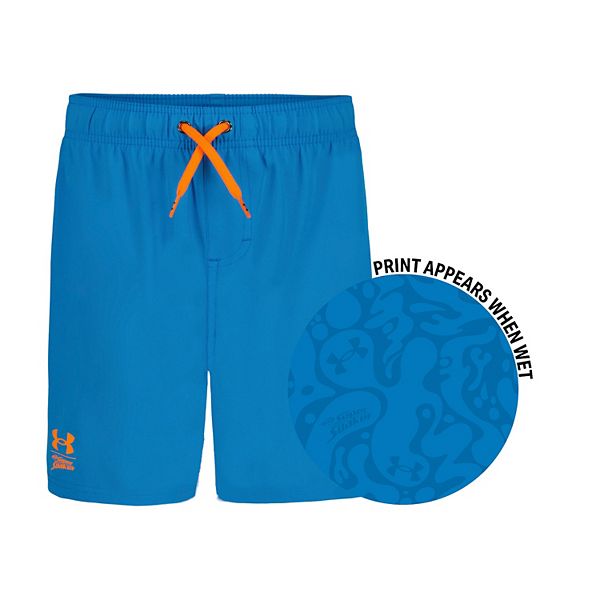 Boys 8-20 Under Armour Print When Wet Compression Swimsuit