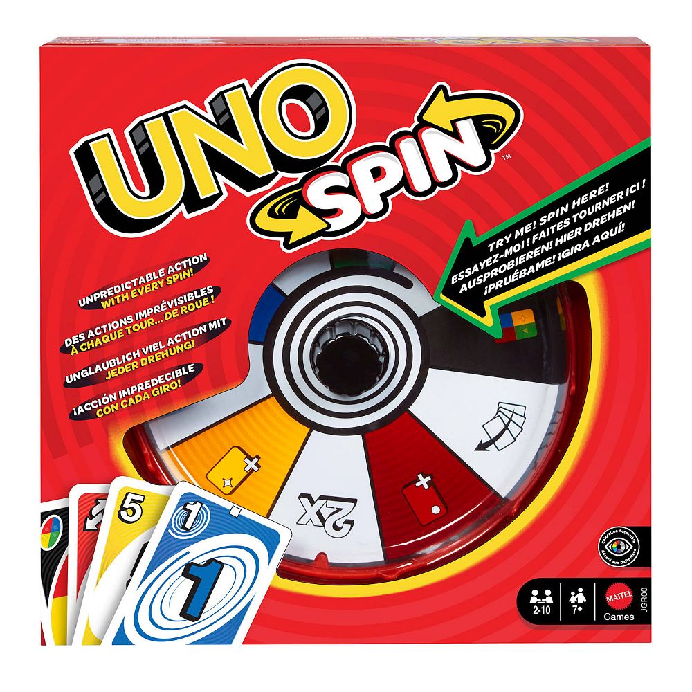UNO Spin Card Game