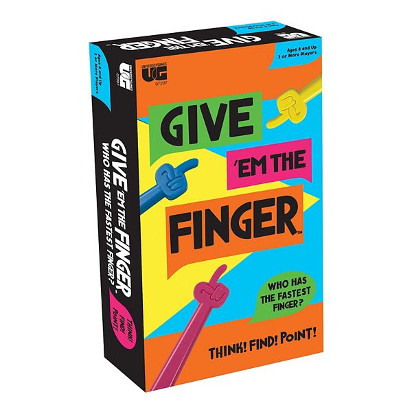 University Games Give 'em the Finger Game