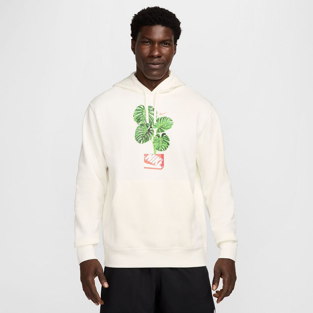 Men's Nike Palm Fronds and Box Logo Club Hoody