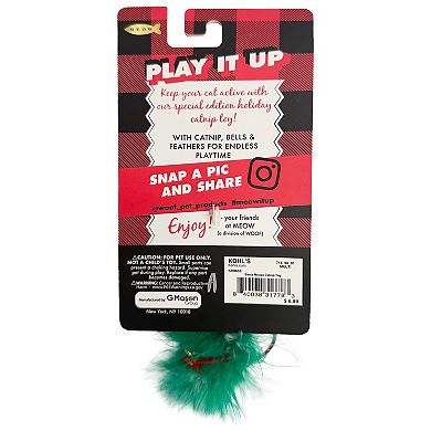 Meow Santa Mouse Catnip Toy