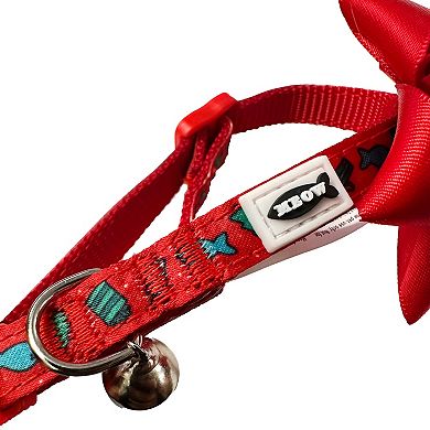 Meow Puff Bow Cat Collar