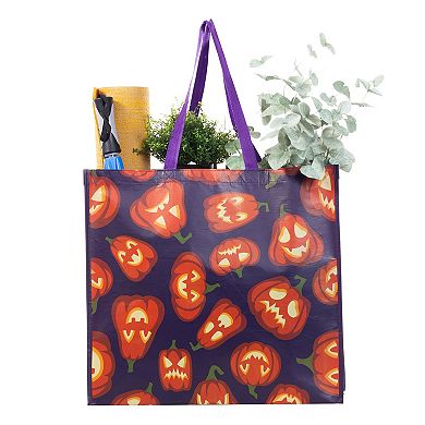 Fall Themed Large Reusable Tote