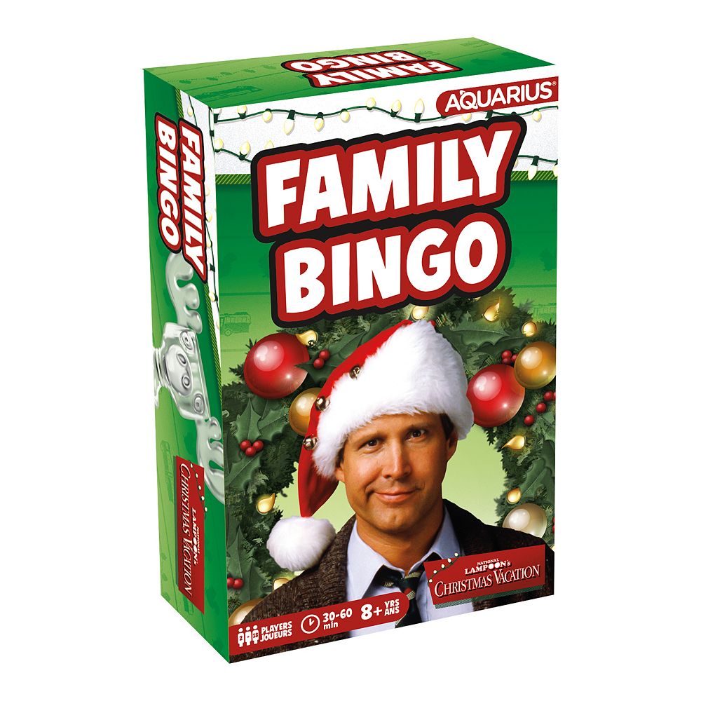 NMR Christmas Vacation Themed Family Bingo Game