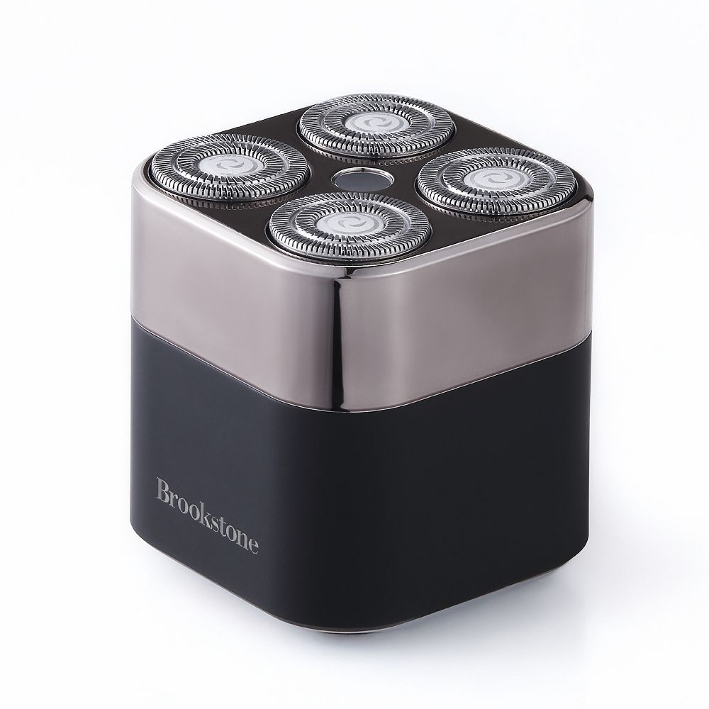 Brookstone Travelflex Magnetic Rotary Shaver