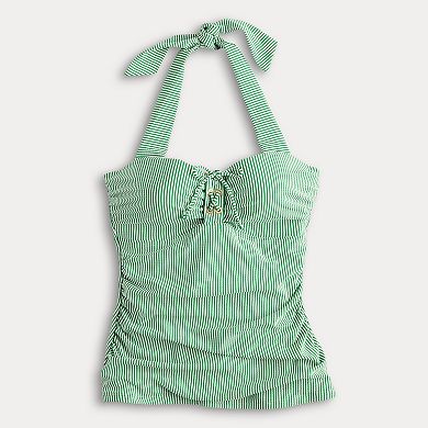 Women's Draper James Halter Bandeau Tankini Top