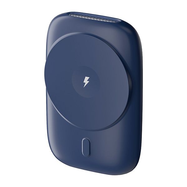 Brookstone 5000 Mah Magnetic Charging Wireless Power Bank With Stand ...