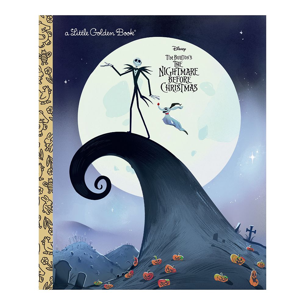 Tim Burton's The Nightmare Before Christmas Little Golden Book by ...