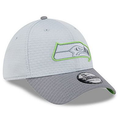 Men's New Era Gray Seattle Seahawks 2024 NFL Training Camp 39THIRTY ...