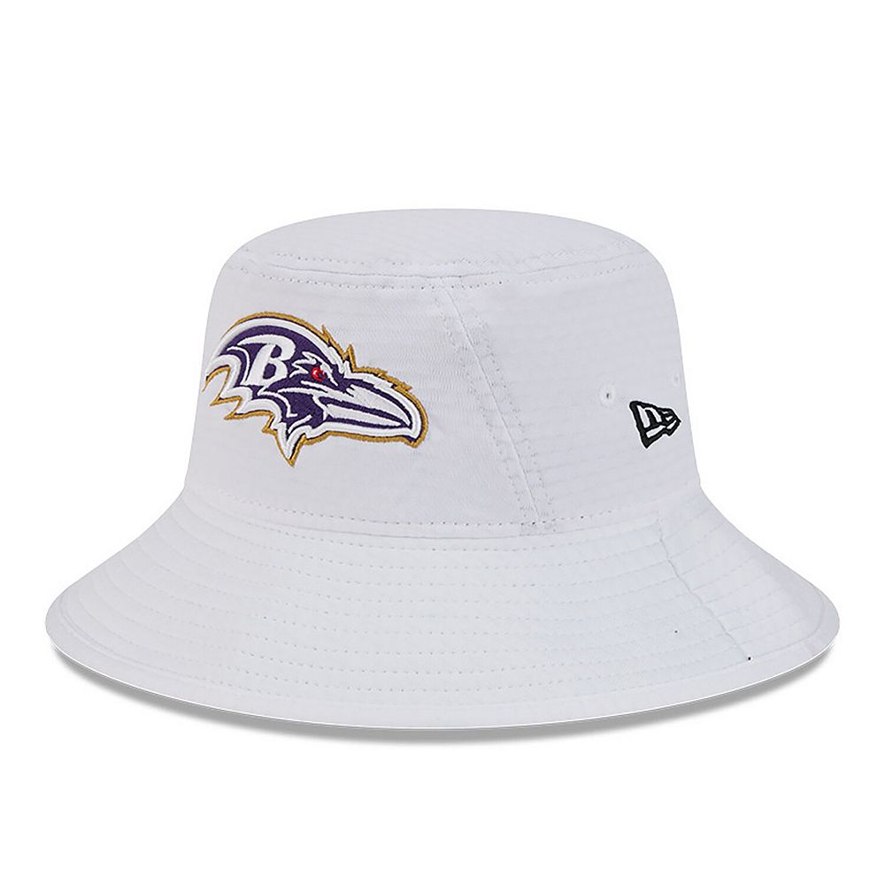 Men's New Era White Baltimore Ravens 2024 NFL Training Camp Stretch ...
