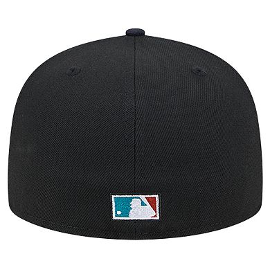 Men's New Era Black Seattle Mariners Retro Spring Training 59FIFTY ...