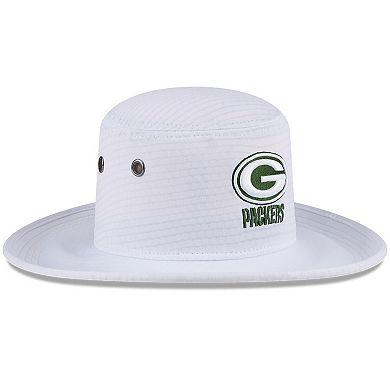 Men's New Era White Green Bay Packers 2024 NFL Training Camp Panama ...