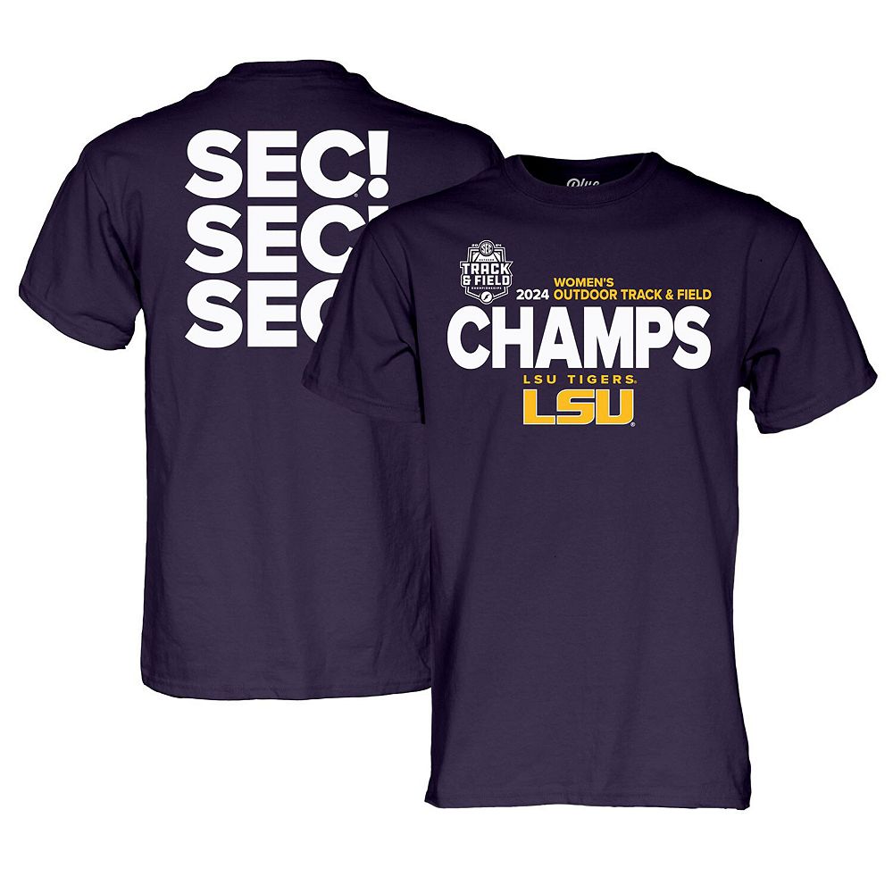 Unisex Blue 84 Purple LSU Tigers 2024 SEC Women's Outdoor Track & Field ...