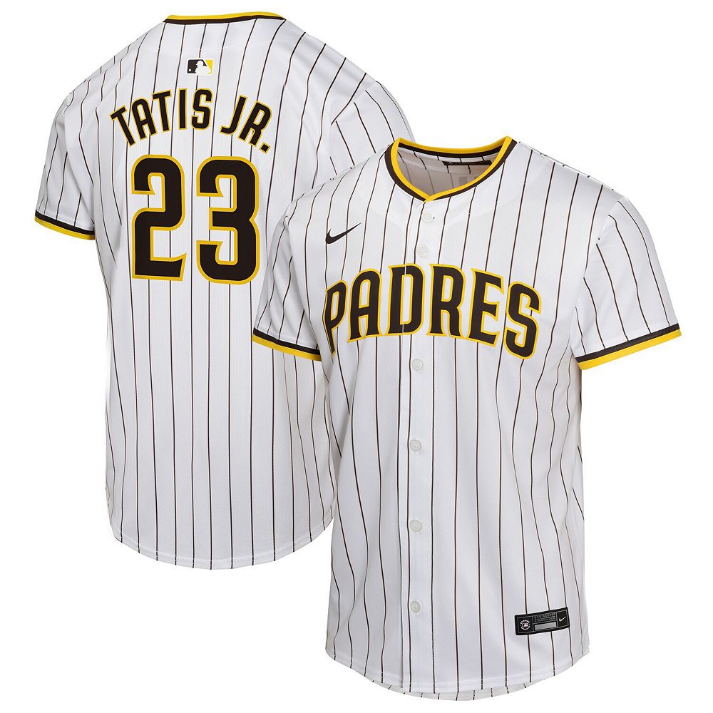 Youth Nike Fernando Tatis Jr. White San Diego Padres Home Game Player ...