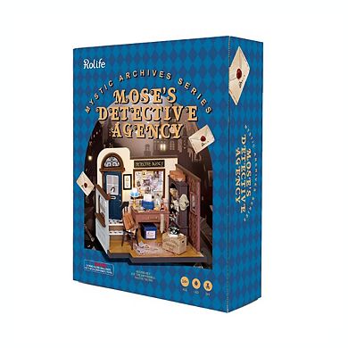 Diy 3d House Puzzle Mose's Detective Agency 159pcs