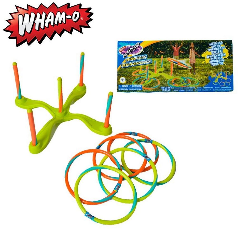 Wham-O Ring Toss Games For Kids And Adults, Indoor& Outdoor Ring ...