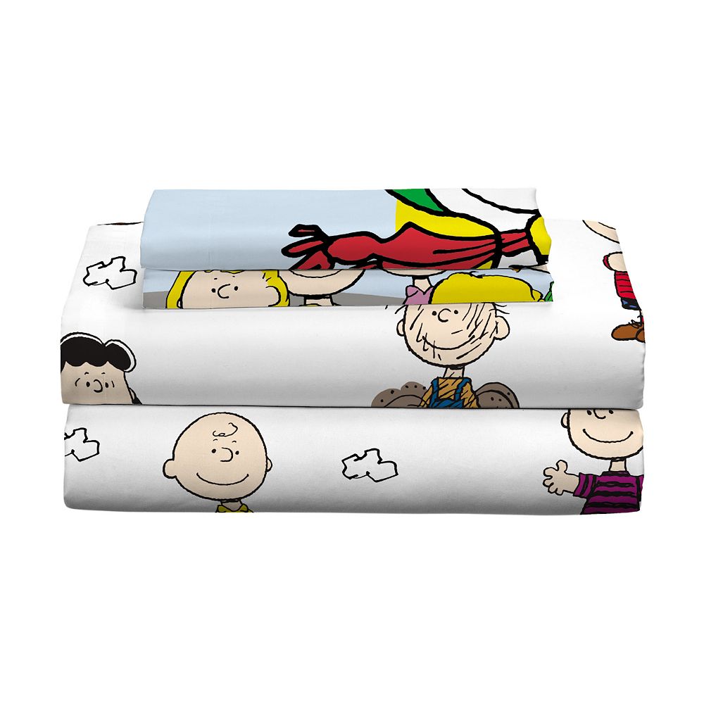 Peanuts Snoopy Fun Times Sheet Set