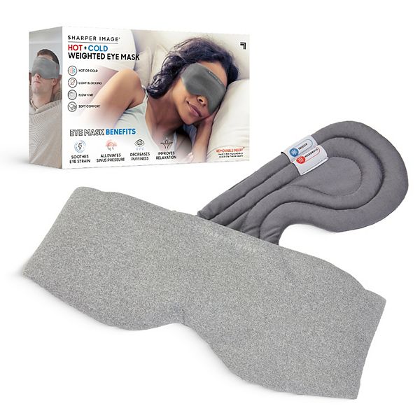 Sharper Image Hot + Cold Weighted Eye Mask