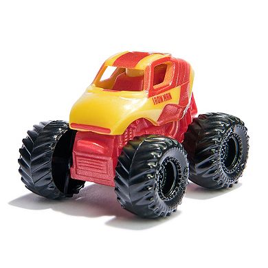 Monster Jam Marvel Thor, Black Panther & Iron Man Mini Monster Truck 3 ...