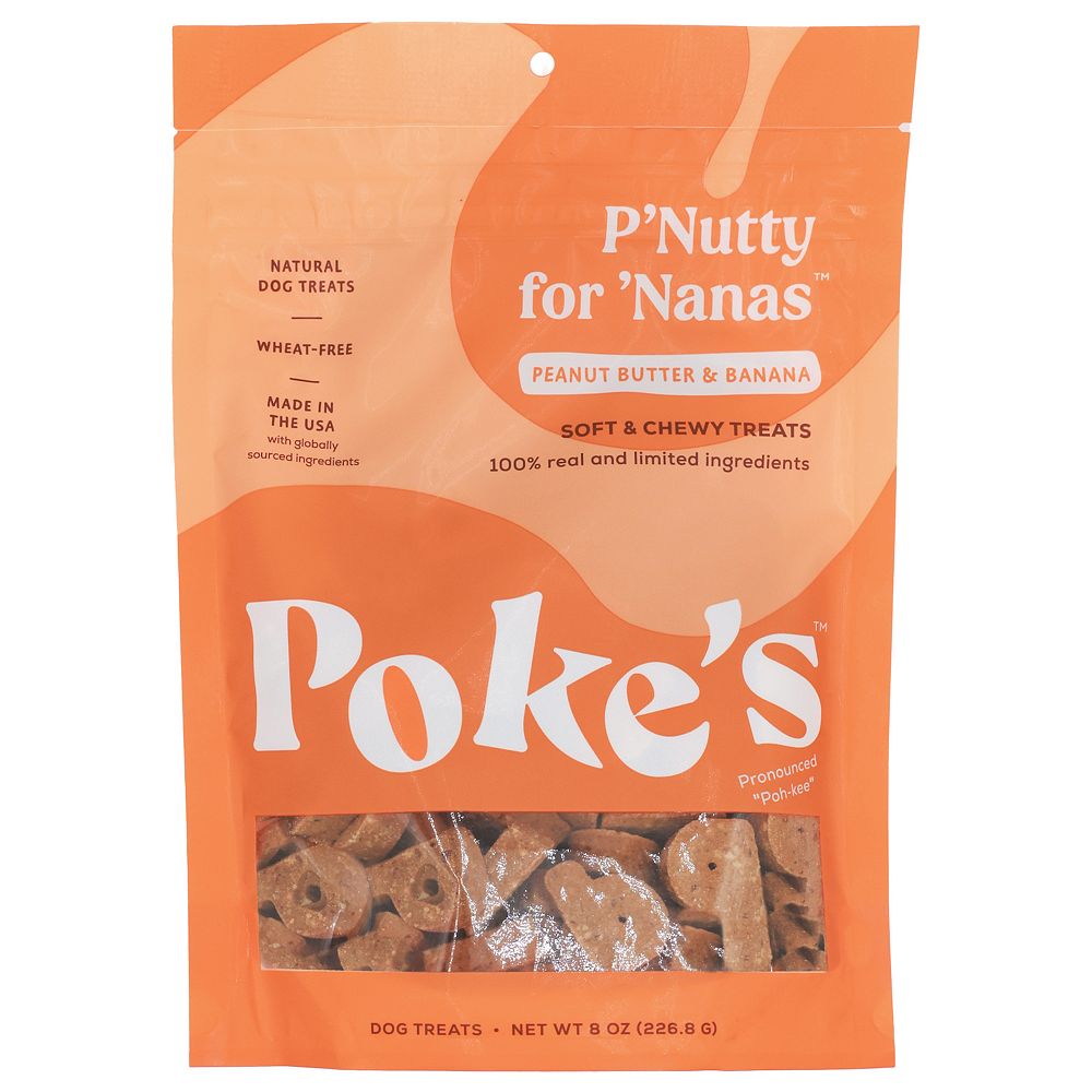 Poke's Poke's P'Nutty for 'Nanas Soft & Chewy Treats