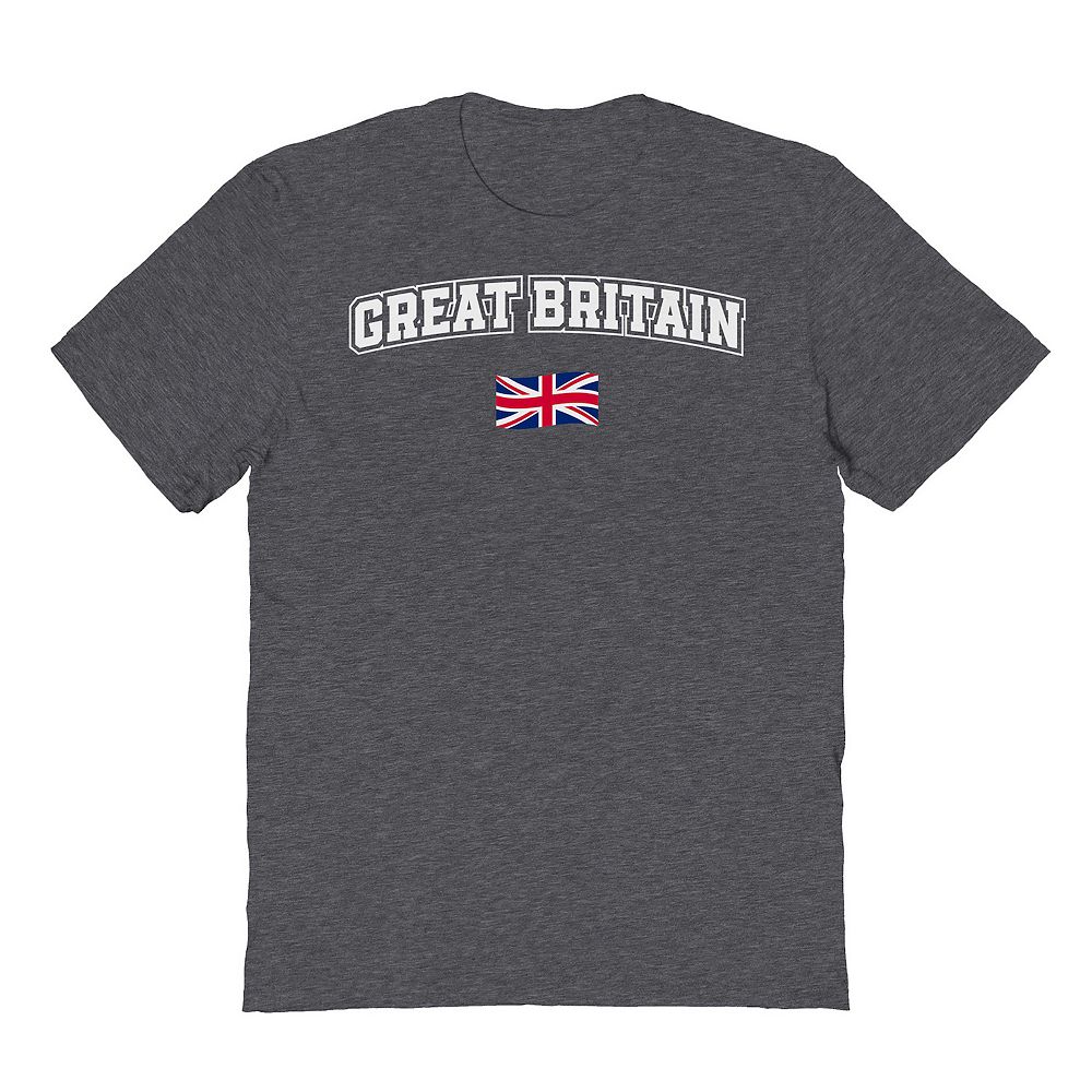 Men's Great Britain Flag Graphic Tee