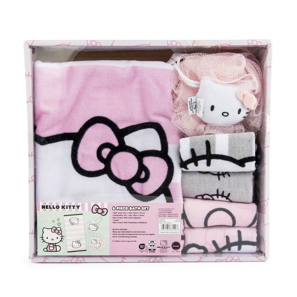 Hello Kitty 6-Piece Bath Set