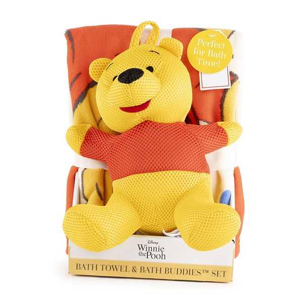 Pooh Bear Bath Buddy Set