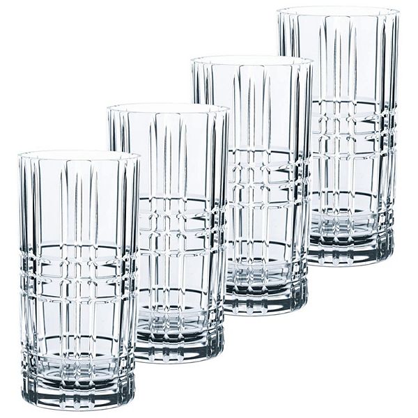 Nachtmann Square Long Drink Glass, Set Of 4
