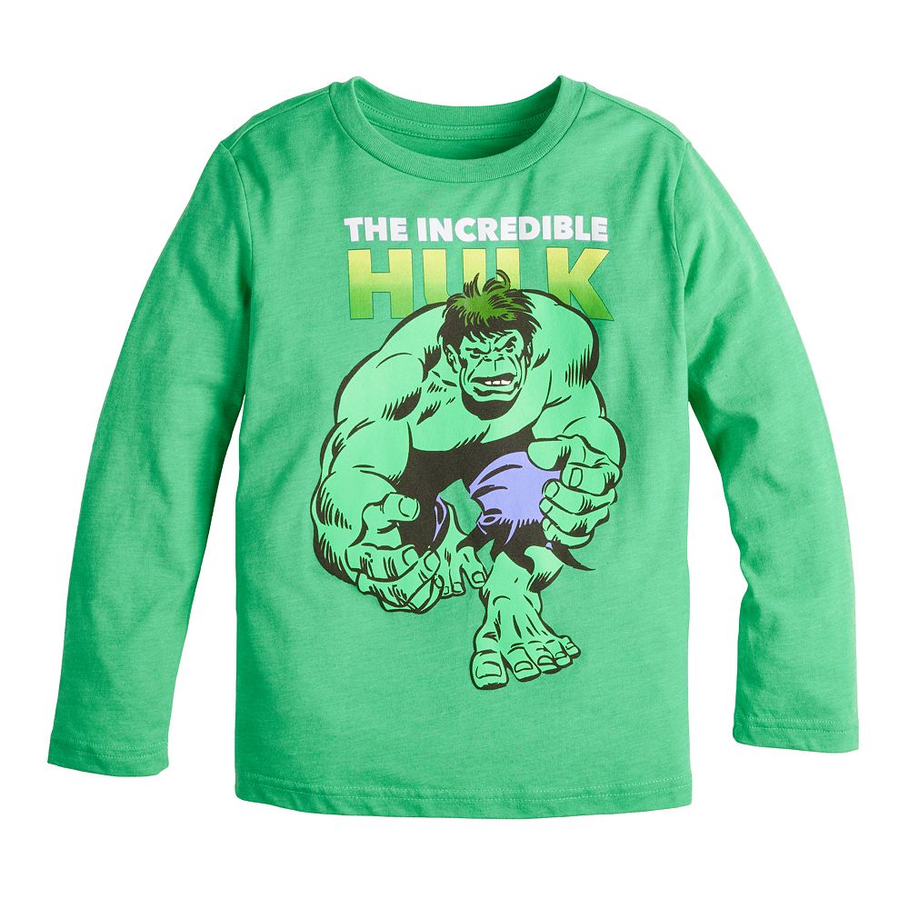 Boys 4-12 Jumping Beans® Marvel's The Incredible Hulk Long Sleeve ...