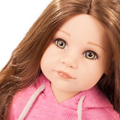 Gotz Hannah Staycation 19.5" All Vinyl Baby Doll and Accessories with ...