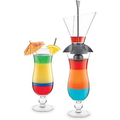 Final Touch Rainbow Cocktail Layering Tool Set
