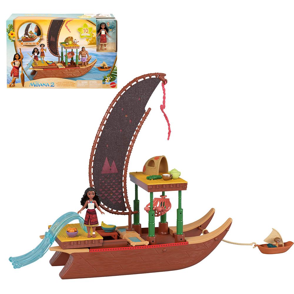 Disney's Moana 2 Moana’s Adventure Canoe Playset