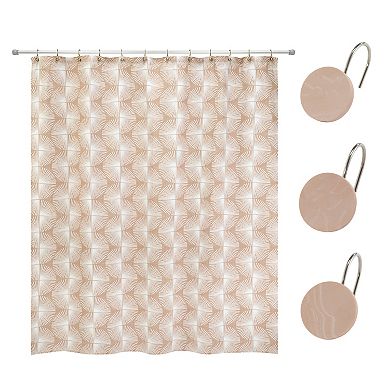 Nicole Miller Kendall Clay Shower Curtain