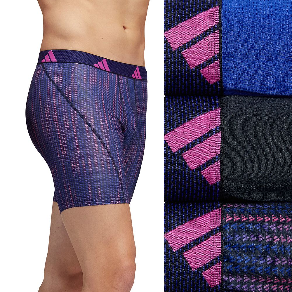 Men's adidas 3-pack Sport Performance Mesh Boxer Briefs