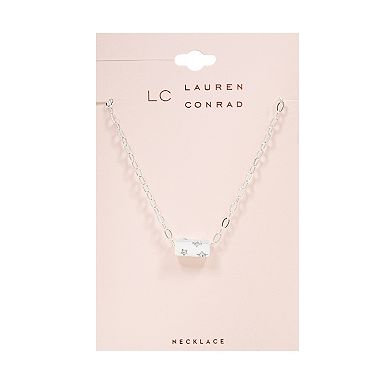 LC Lauren Conrad Silver Tone Star Pendant Necklace