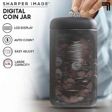 Sharper Image Digital Coin Jar
