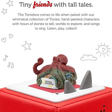 tonies National Geographic Kids Octopus Audio Play Character