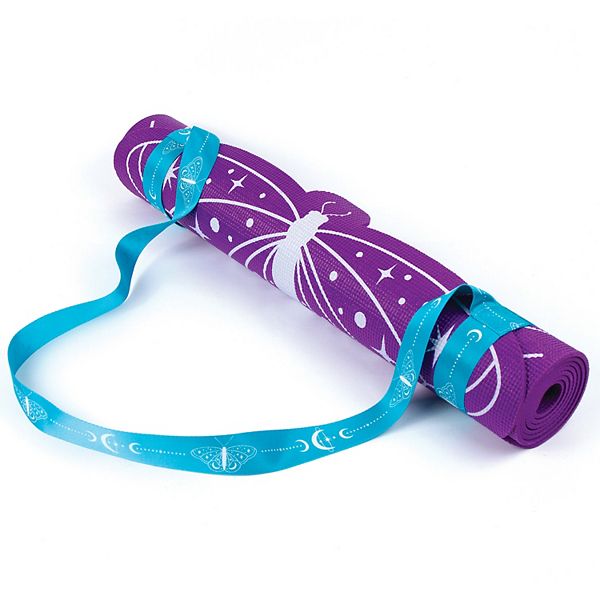 Make It Real Celestial Yoga Mat & Carrying Strap Set