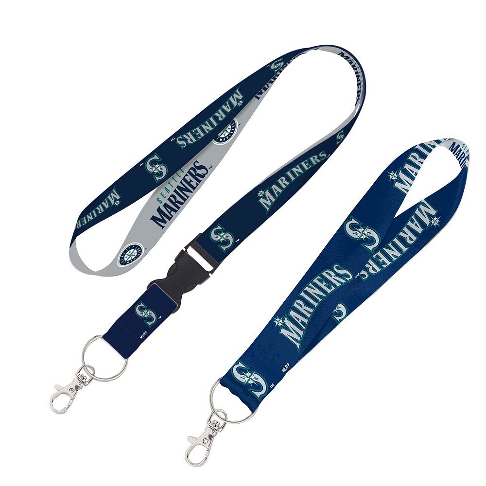 WinCraft Seattle Mariners 2-Pack Lanyard with Detachable Buckle & Key ...