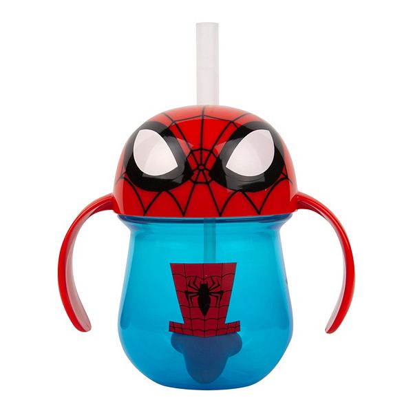 The First Years Spider-Man Weighted Straw Cup