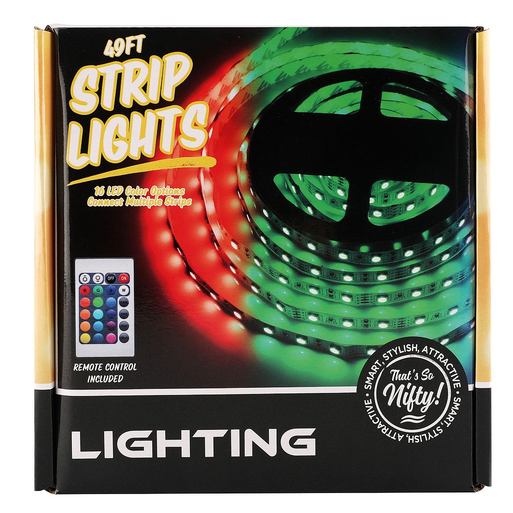 Remote Control 49 ft. LED Light Strip