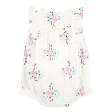Baby Girls Carter's Floral Bubble Romper