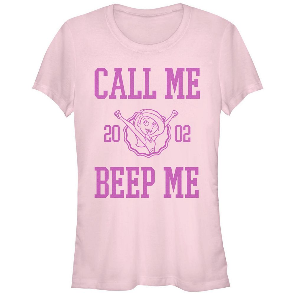 Disney's Kim Possible Call Me Beep Me Juniors' Graphic Tee